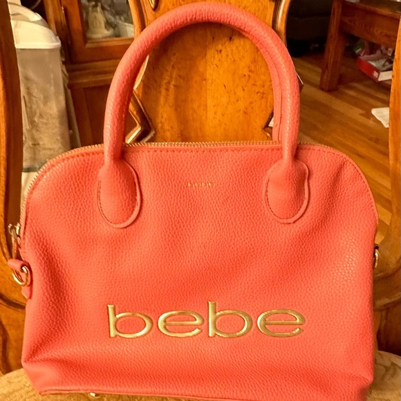 bebe | Bags | Bebe Fabiola Dome Satchel Crossbody Handbag Purse W X 85h ...